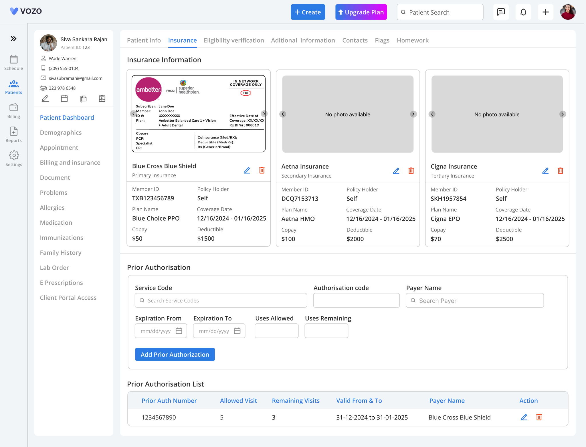 Prior Authorization – help.vozohealth.com